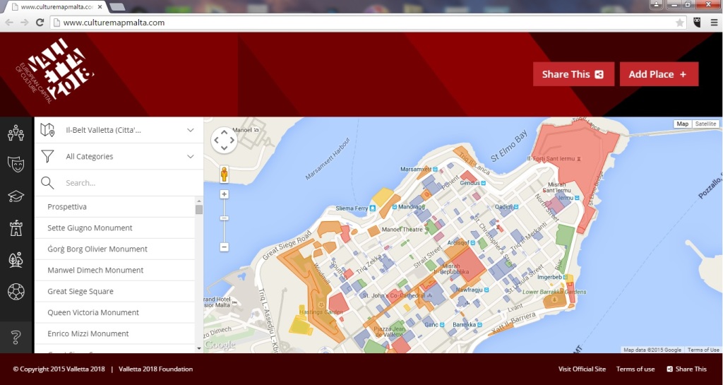 Cultural Spaces: Mapped, Online and Accessible for All