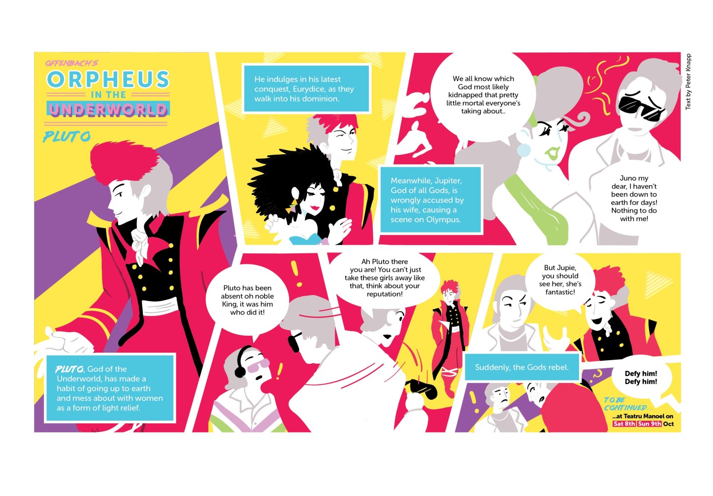 Comic Love: An Orpheus in the Underworld Perspective