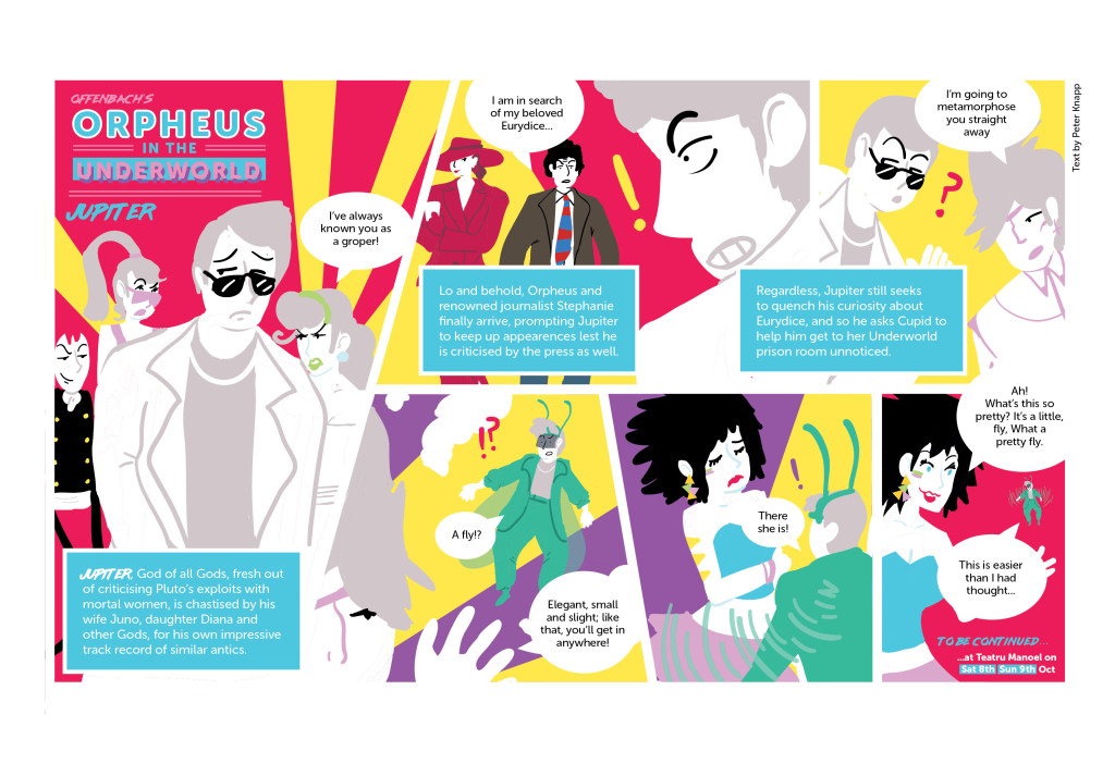 Comic Love: An Orpheus in the Underworld Perspective