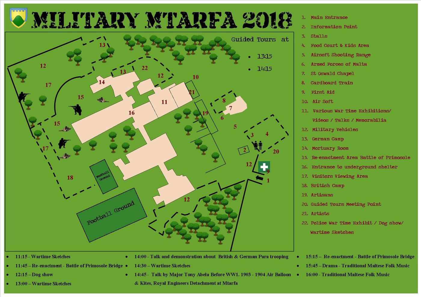 Military Mtarfa 2018